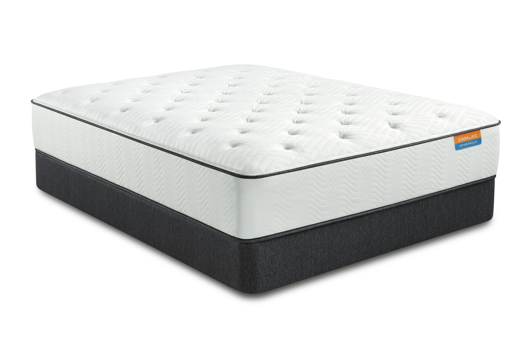 Simmons | Columbia Firm Queen Mattress & Box Spring Regular